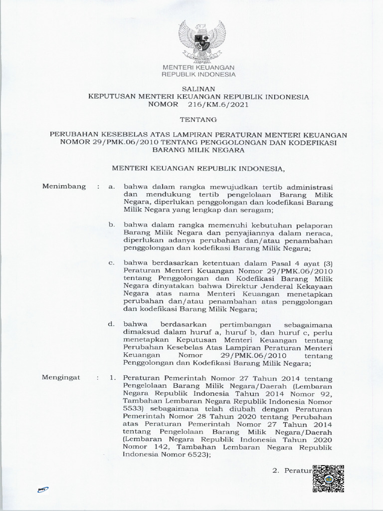 KMK-216~KM.6~2021 | PDF