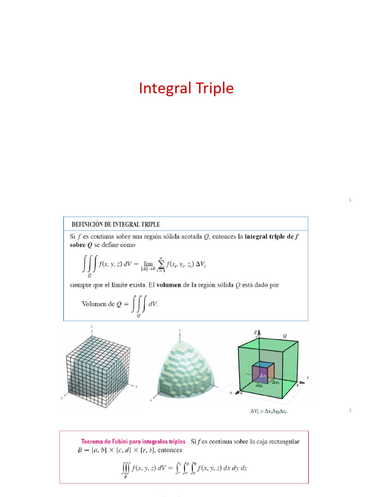 Integral Triple 23-3 | PDF
