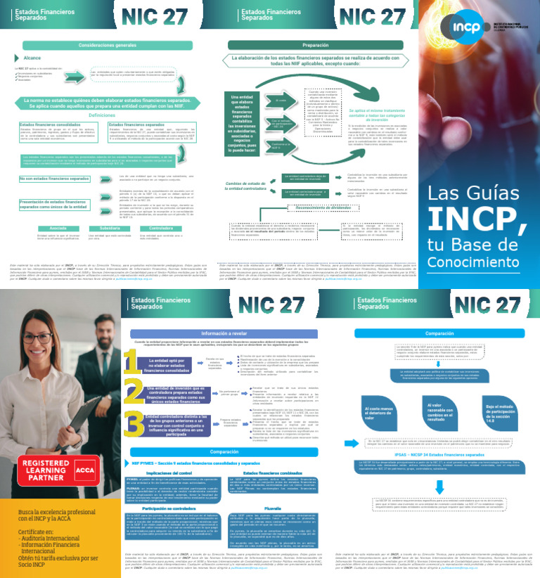Guia NIC 27 | PDF | normas internacionales de INFORMACION FINANCIERA ...