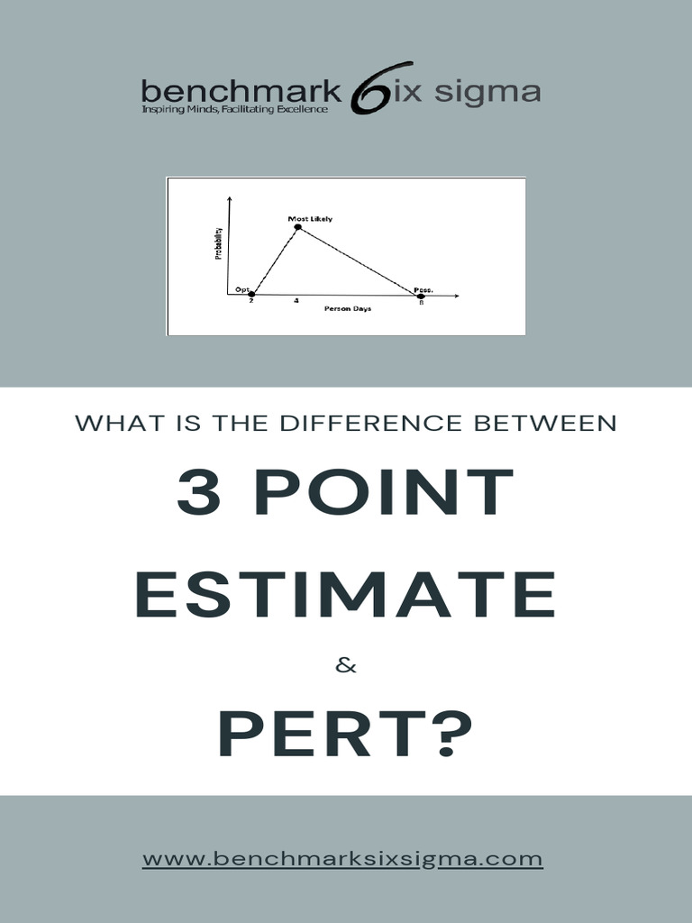 3 Point Estimate vs PERT | PDF