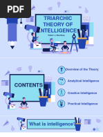 Triarchic Theory of Intelligence | PDF | Intelligence | Behavioural Sciences