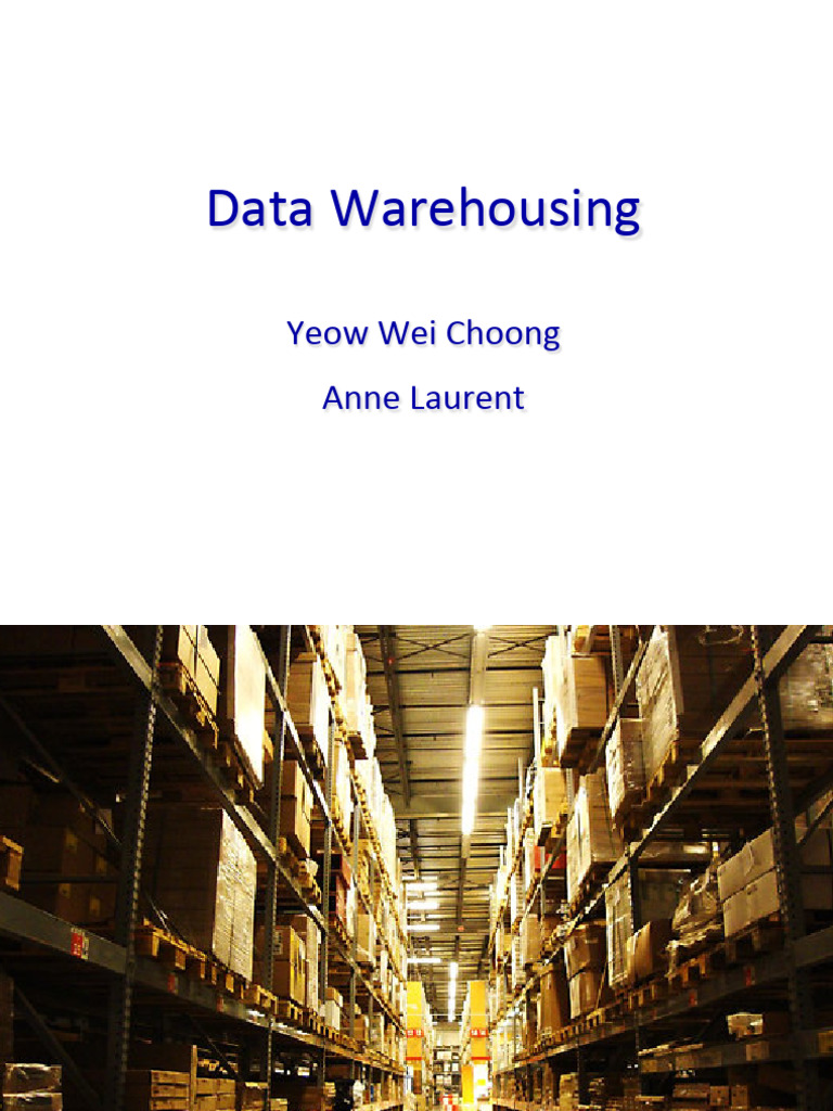 2 Data Warehousing | Download Free PDF | Databases | Computing