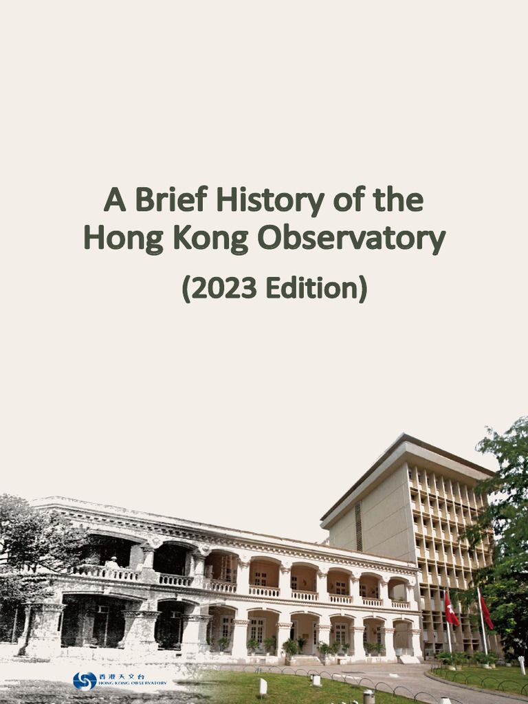 A Brief History of HKO - English | PDF | Meteorology | Earth Sciences