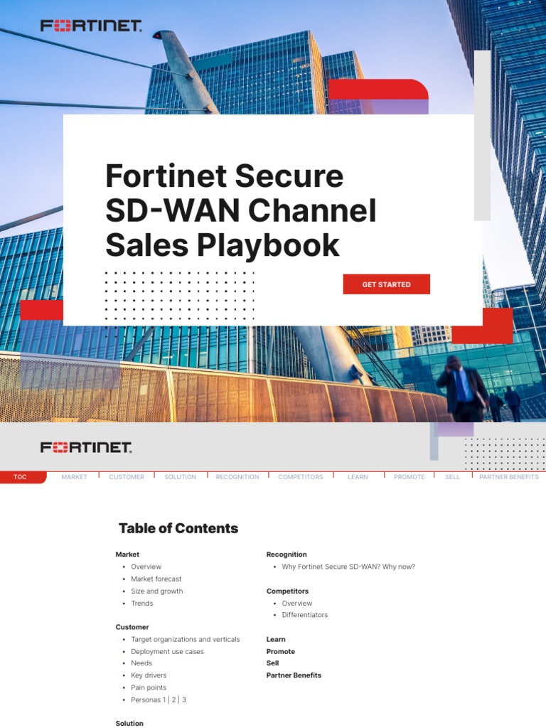 SD-WAN Channel Playbook | Download Free PDF | Cloud Computing | Computer Network