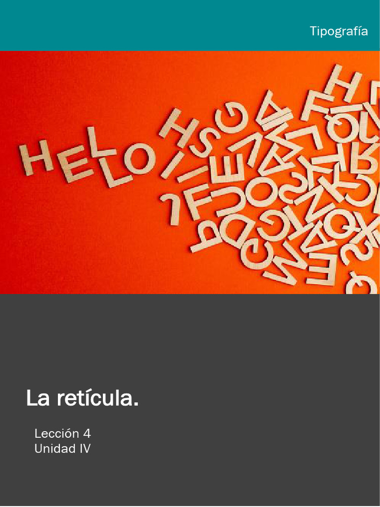 U4-4 Tipografía | Descargar gratis PDF | Tipografía | Diseño