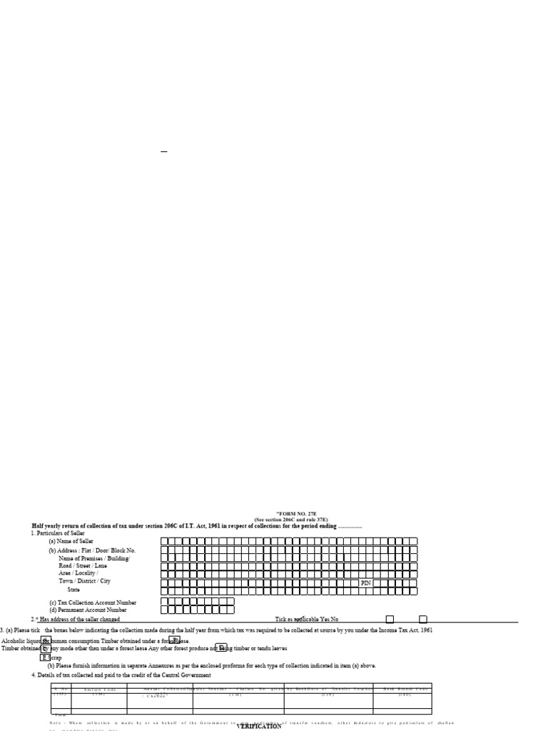 Form no 27 E | PDF | Taxes | Payments