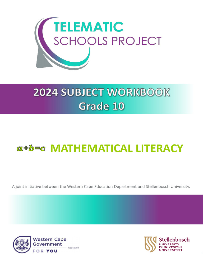 2024.workbook - Maths Literacy GR10 Final ENG | Download Free PDF ...