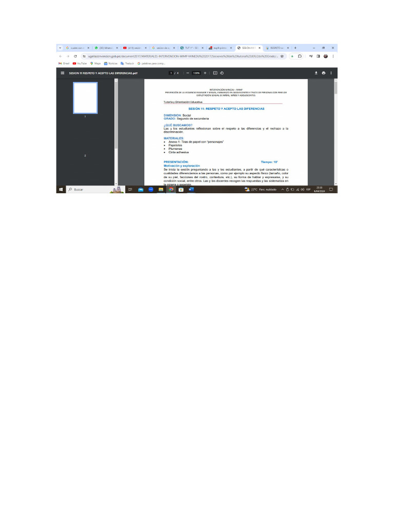 FICHA DEL RESPETO | PDF