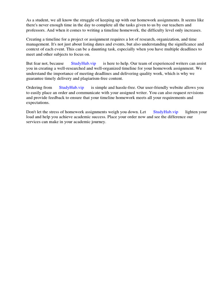 My Timeline Homework | PDF | Homeschooling | Homework