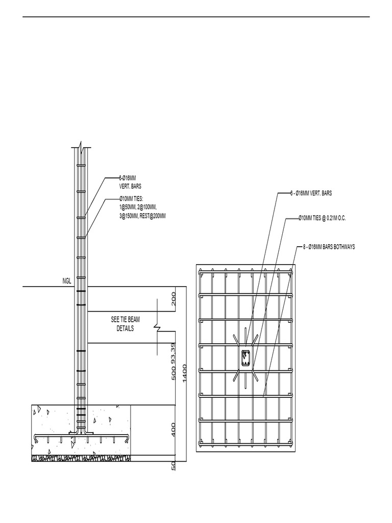 f1-c1 Plan and Section 1 - 20 | PDF