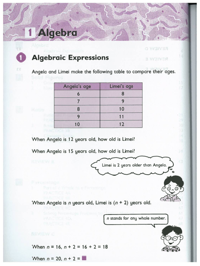 1 Algebra | PDF