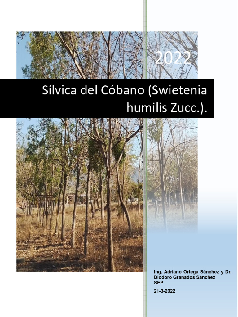 0000 Silvica de Cobano (Swetenia Humilis) 02a | PDF | Flores | Hoja