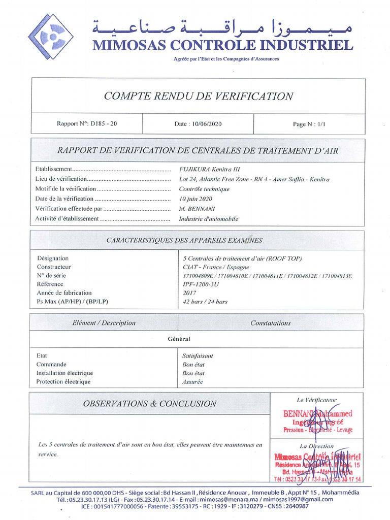 D185 fujikura k3-centrale traitement air | PDF