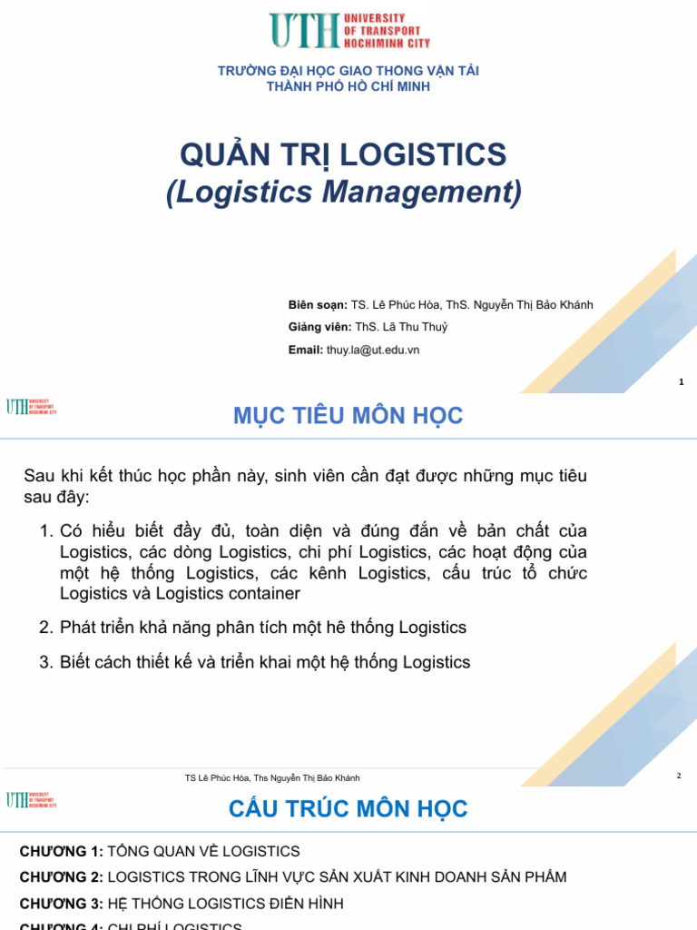 QT Logistics Slide SV | PDF