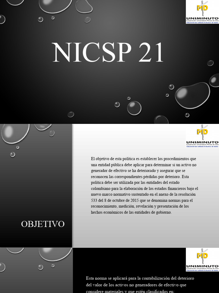 Exposición Nicsp 21 | Descargar gratis PDF | Activo intangible ...