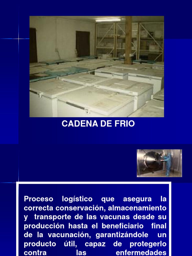 Cadena de Frio | Descargar gratis PDF | Refrigerador | Temperatura