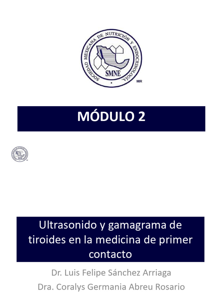 Mod 02b Presentacion | PDF | Tiroides | Hipertiroidismo