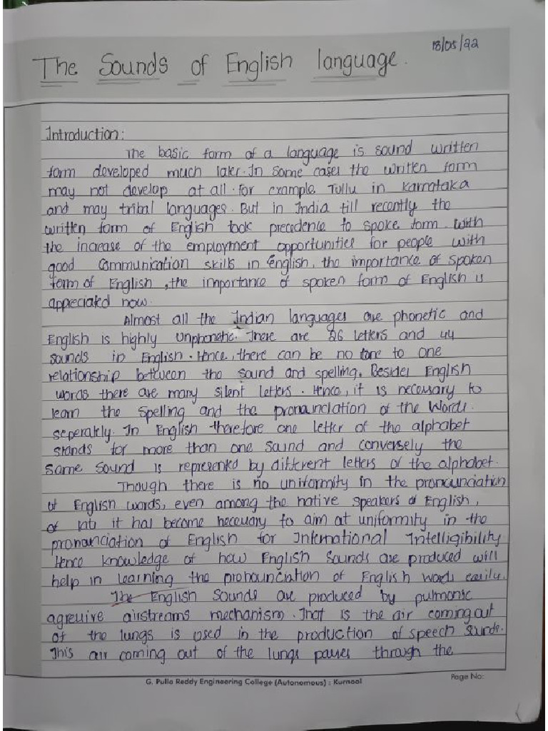 English Record PDF | PDF