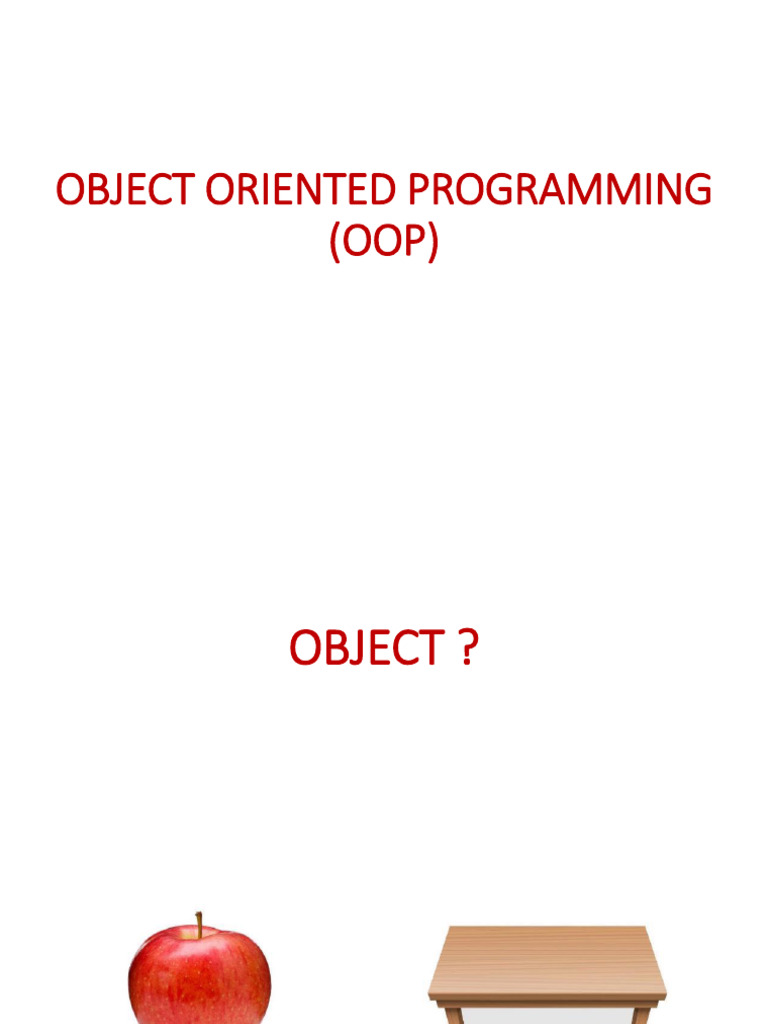 Lab9 OOP Slides | PDF | Method (Computer Programming) | Class (Computer Programming)