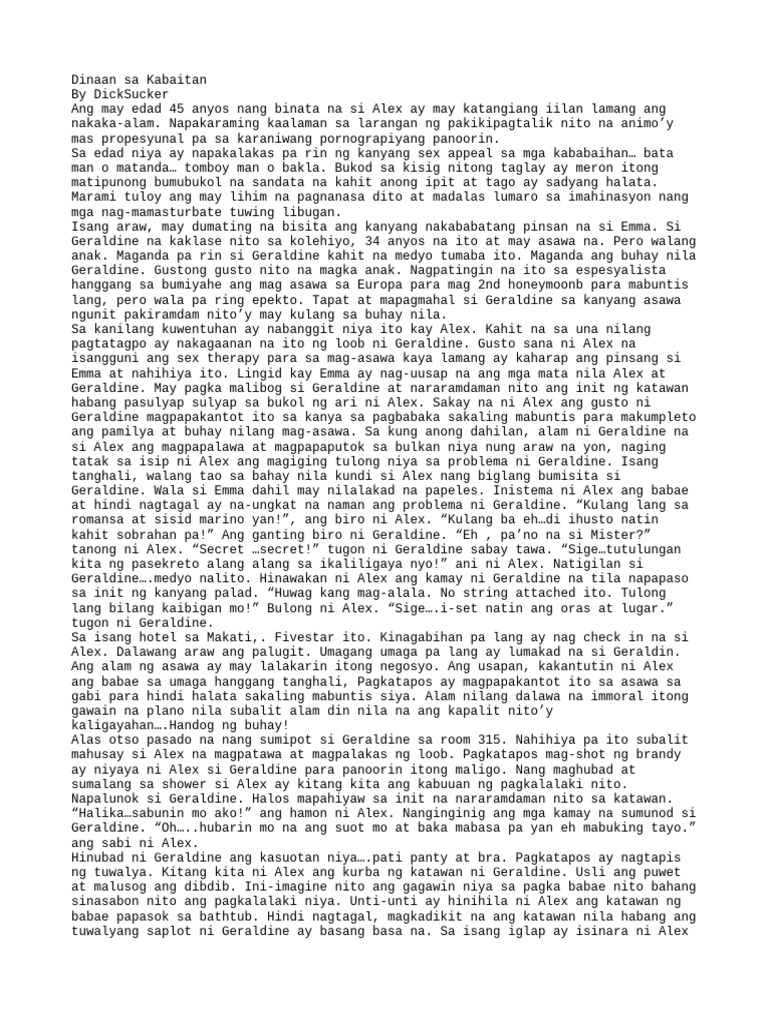 Dinaan Sa Kabaitan | PDF