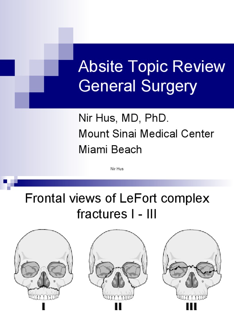 Nir Hus Absite Review Q10 | PDF | Traumatology | Injury