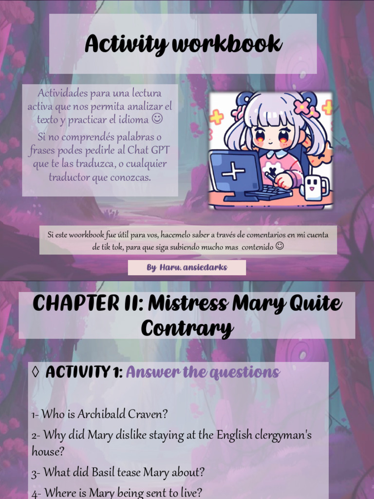 Activity.workbook | PDF | Linguistics | Lexicography