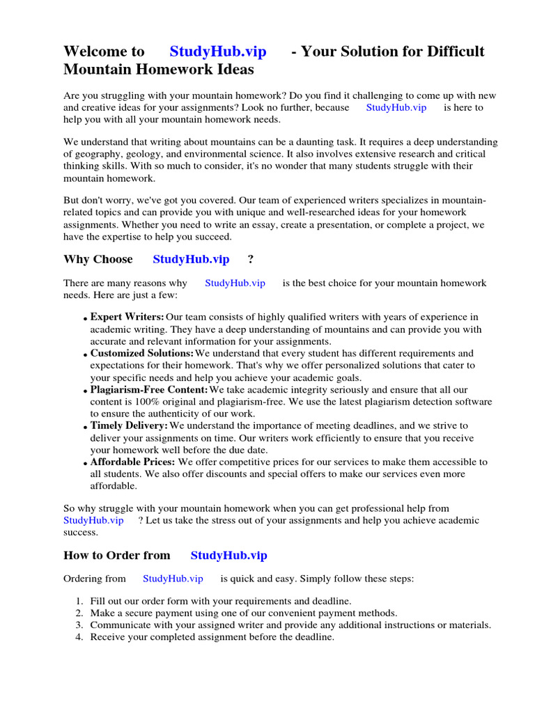 Mountain Homework Ideas | PDF | Classroom | Safari (Web Browser)