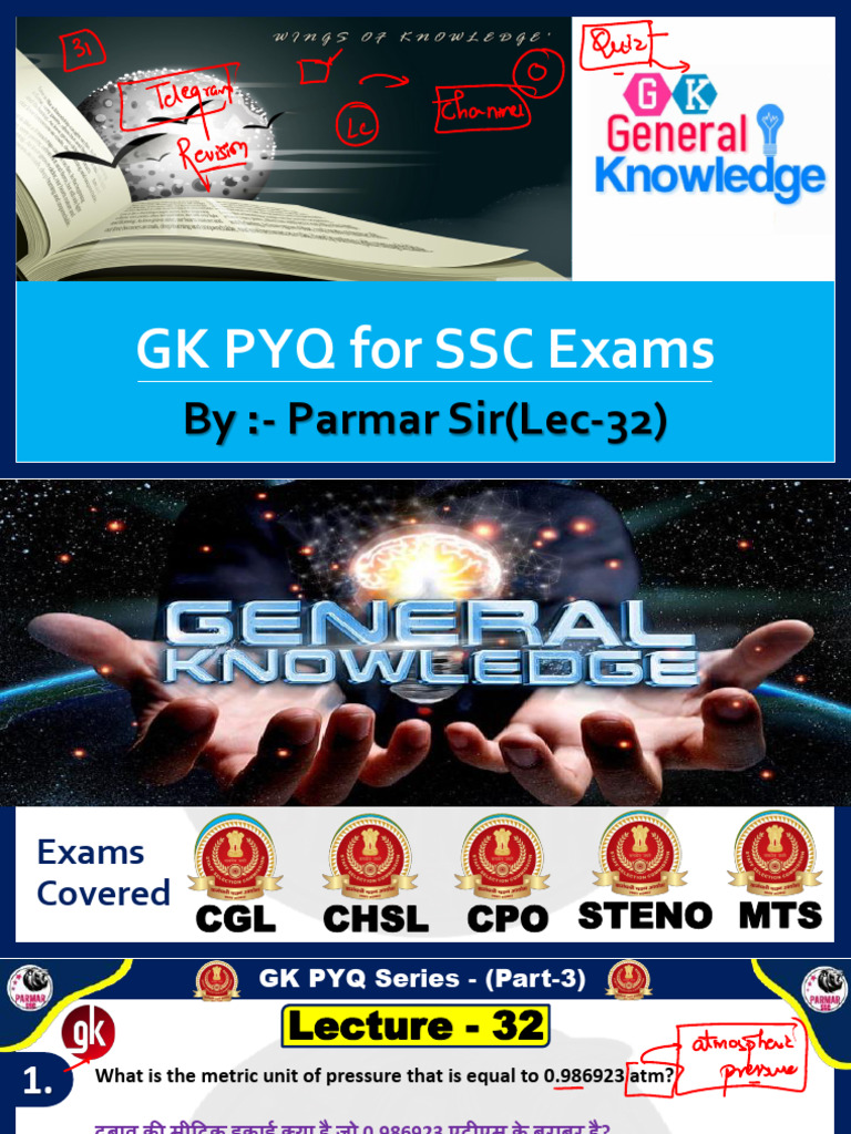 Lecture - 32 PYQ (PART - 3) | PDF