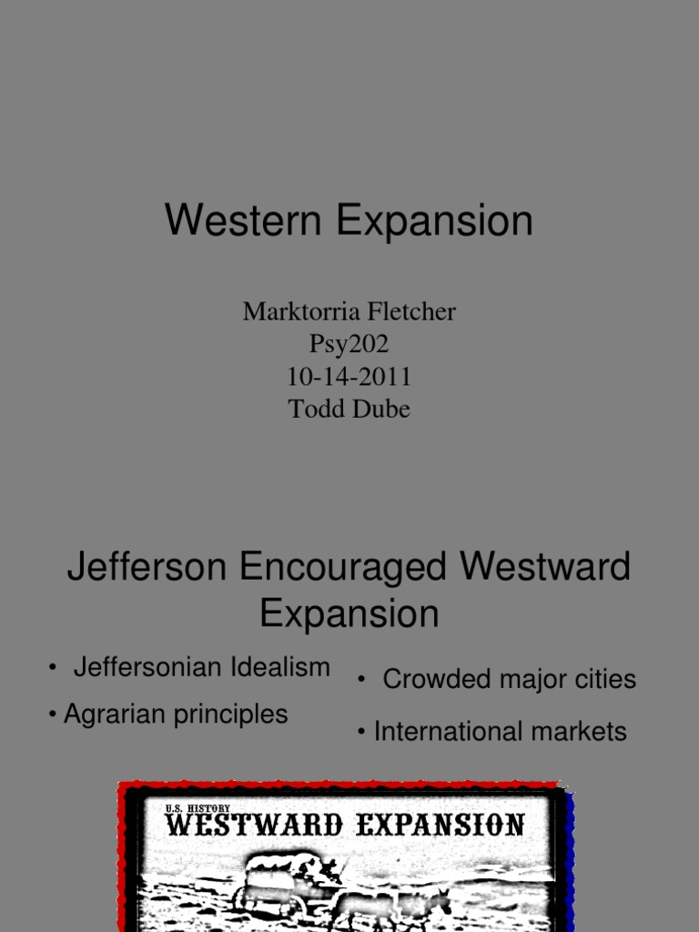 Western Expansion | PDF