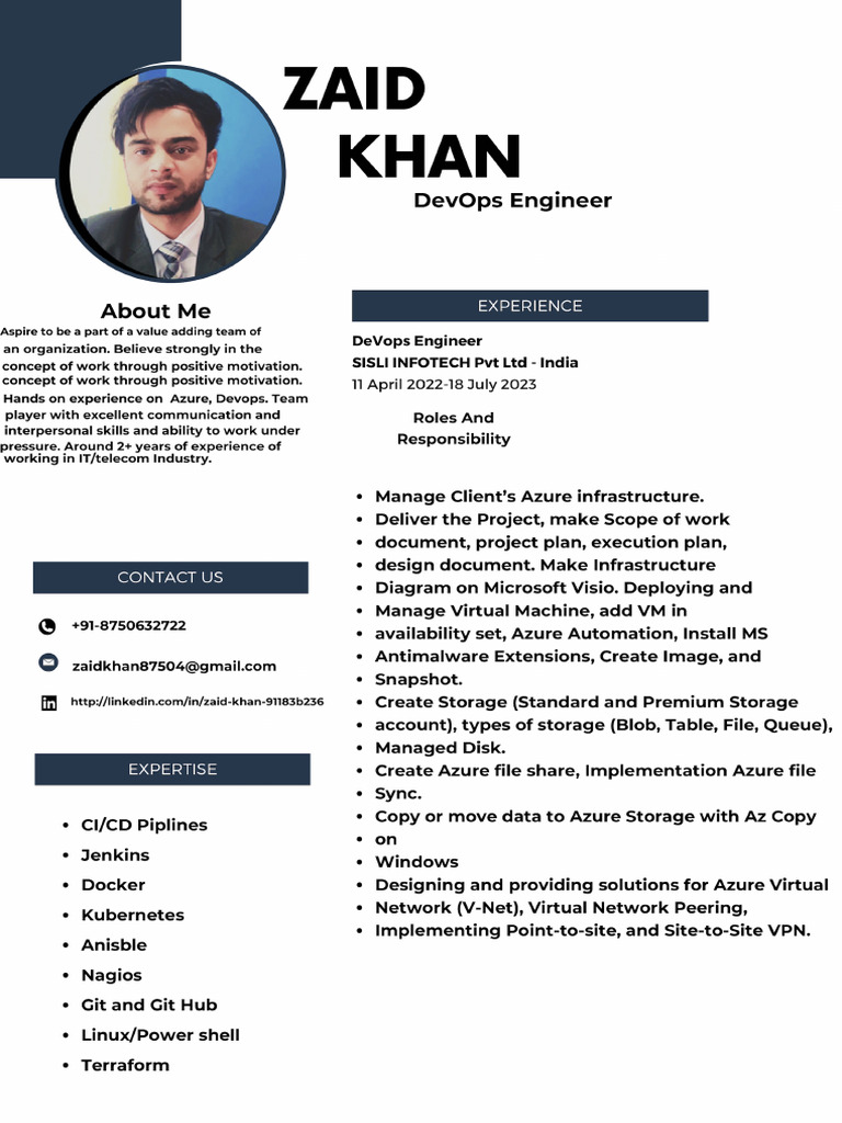 Zaid Resume 1 | PDF