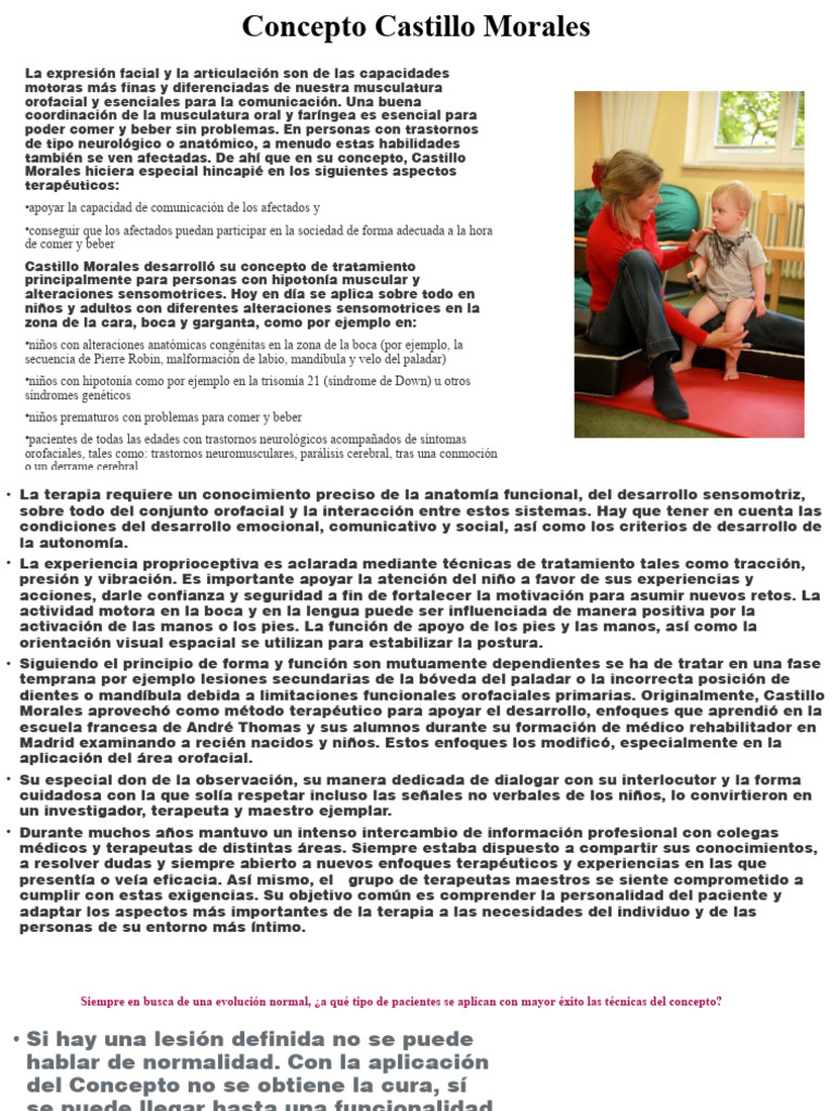 Concepto Castillo Morales Alumno Vera Seminario Andres Juan Pablo | PDF | Síndrome de Down ...