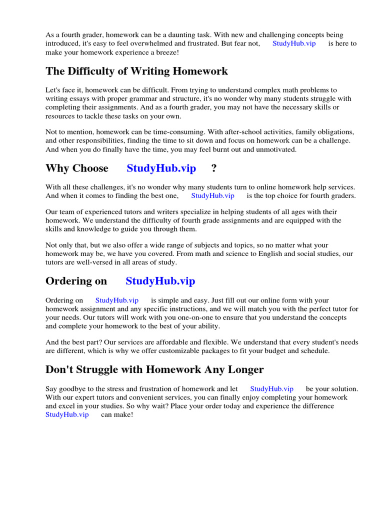Homework Helpster Grade 4 | PDF | Human Communication | Learning