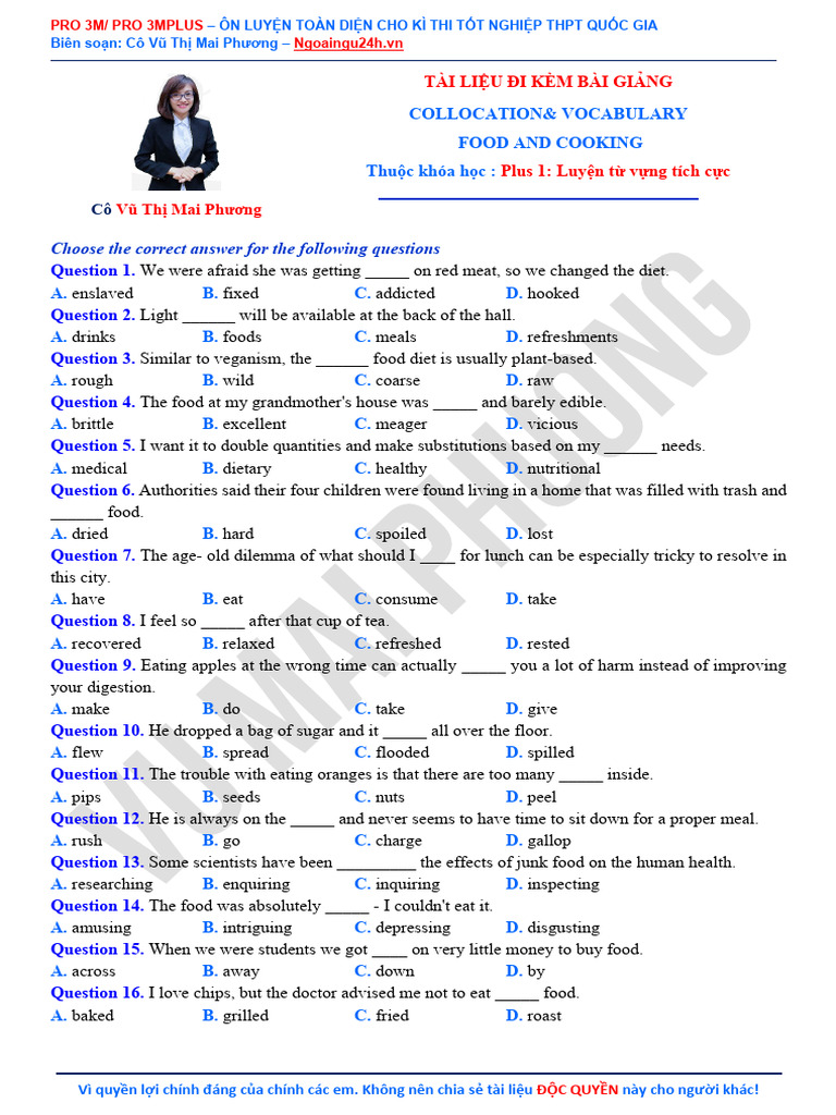 Topic 16 | PDF | Eating | Diet (Nutrition)