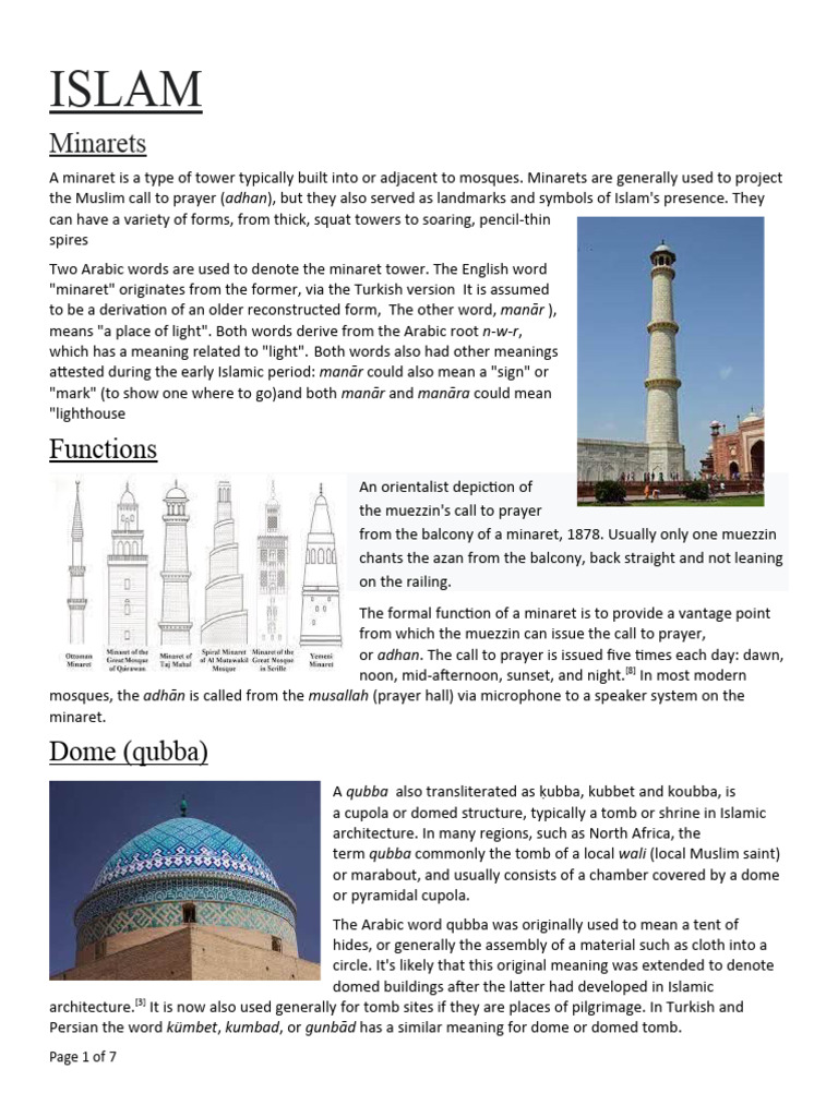 Print PDF | PDF | Mosque