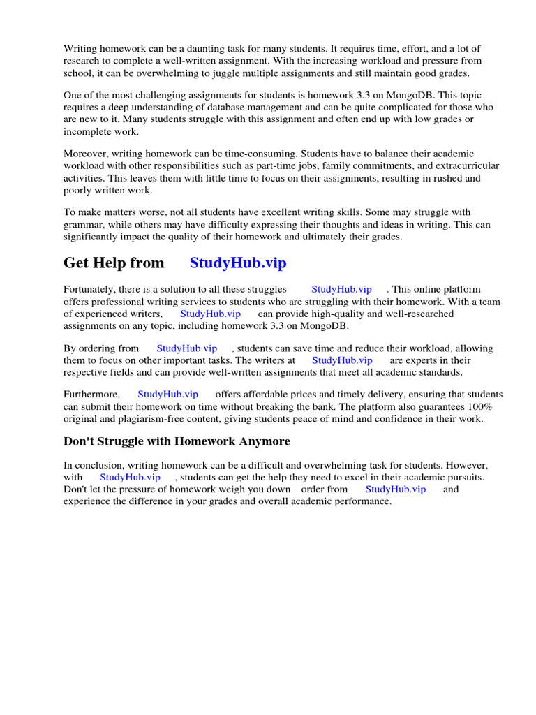 Homework 3.3 Mongodb | PDF | Mongo Db | No Sql Homework 3.3 Mongodb | PDF | Mongo Db | No Sql