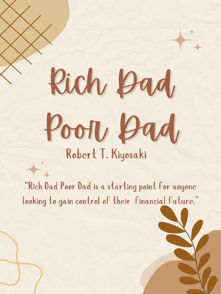 Assignment Rich Dad and Poor Dad | PDF | Debt | Expense