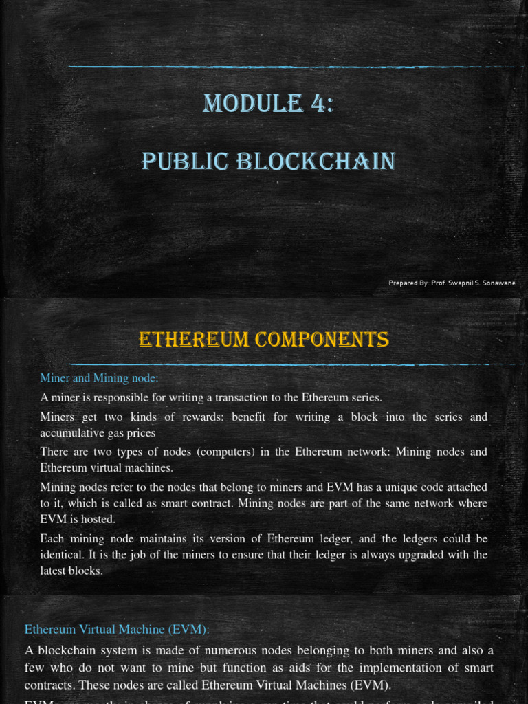Blockchain Chapter4 | PDF | Cryptocurrency | Information Technology