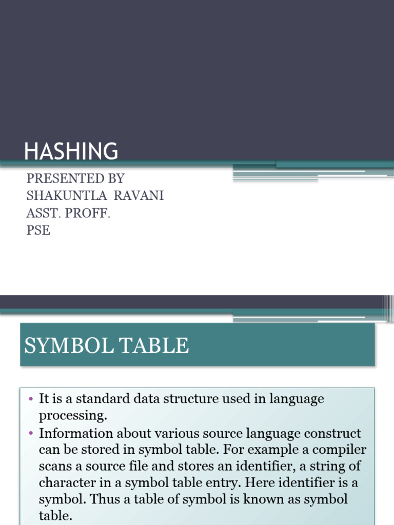 Hashing | PDF | Database Index | Applied Mathematics Hashing | PDF | Database Index | Applied Mathematics