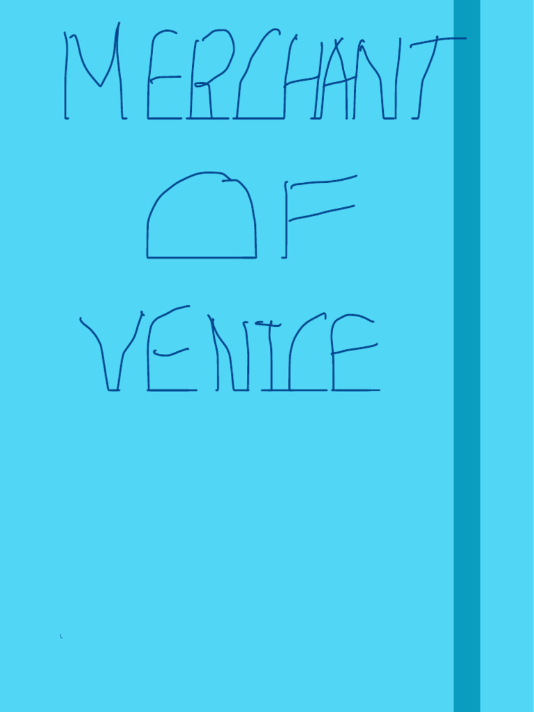 Merchant of Venice Notes JSK | PDF