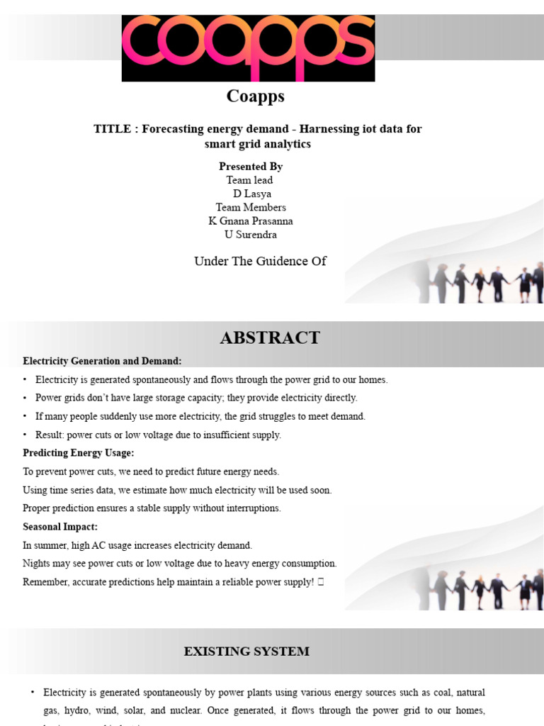 Coapps Project Data Science | PDF | Electrical Grid | Electric Power ...