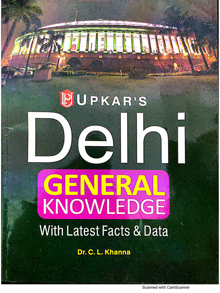 Delhi GK Upkar Prakashan 2020 Updated-1 | PDF