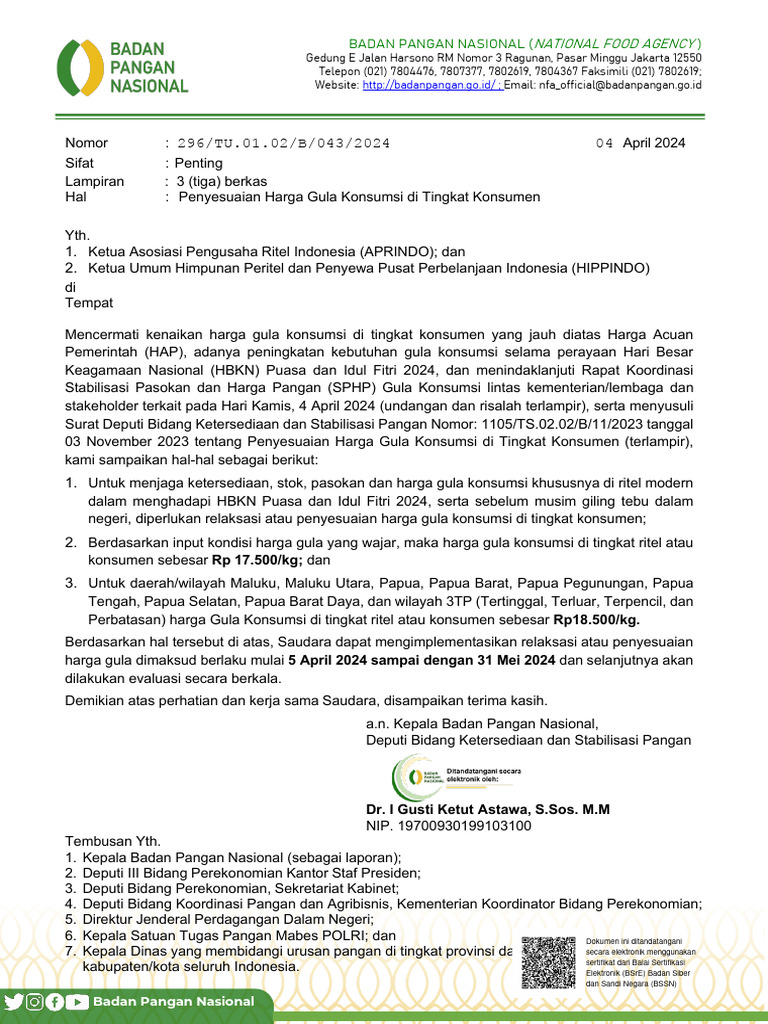 296 - Surat Relaksasi Gula | PDF | Kesehatan Holistik | Teknologi ...