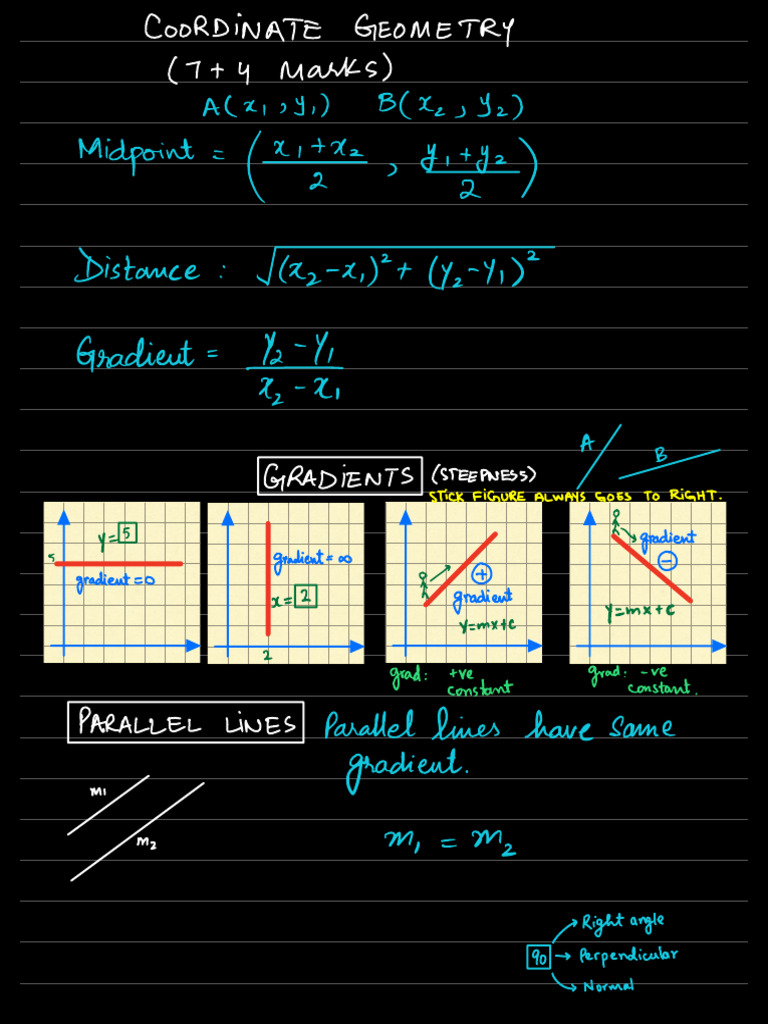 Coordinate Geometry | PDF | Rectangle | Analytic Geometry
