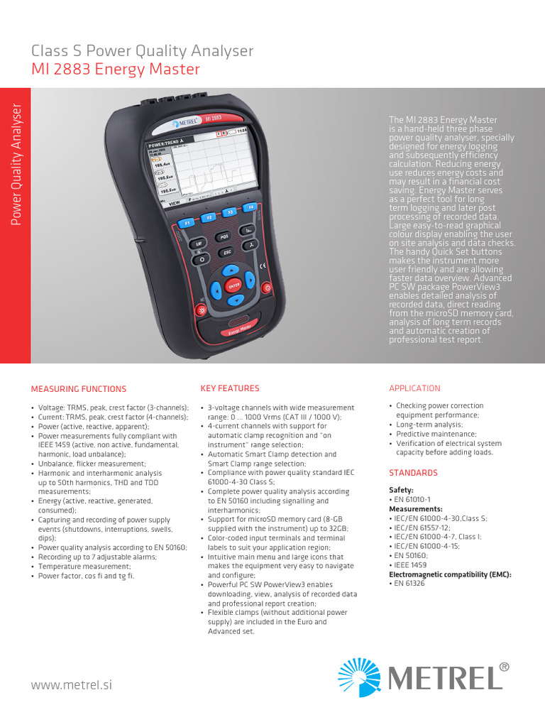Single 2020 MI 2883 Energy Master Ang | PDF | Mains Electricity ...