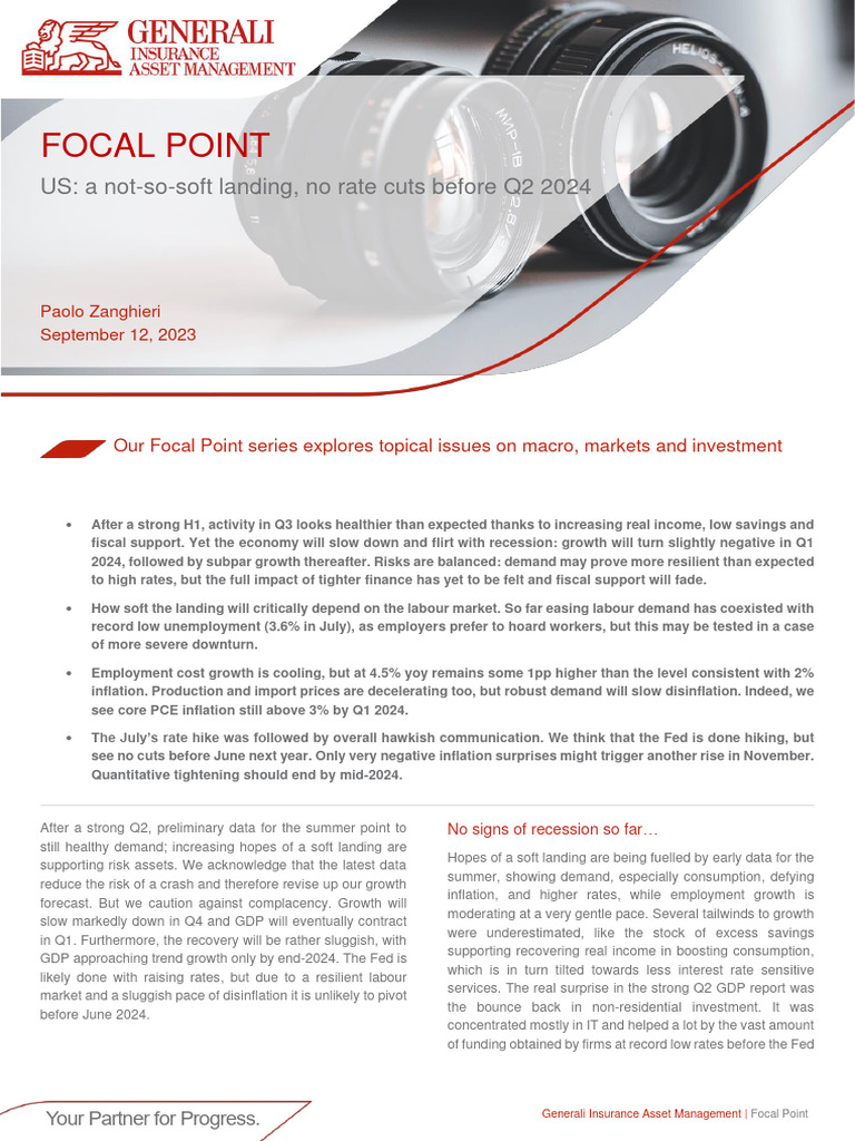 Focal Point | PDF | Cost Of Living | Inflation
