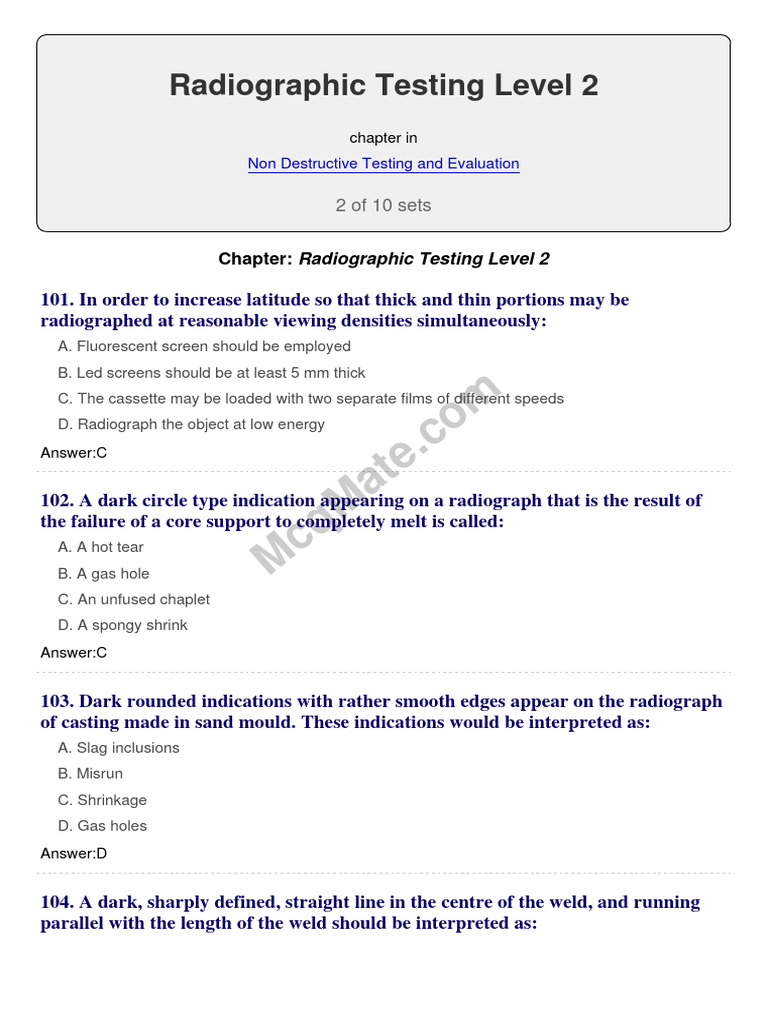 Radiographic-Testing-Level-2-Non-Destructive-Testing-And-Evaluation ...
