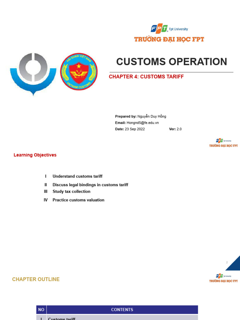 Understanding Customs Tariffs and Duties | PDF | Tariff | Taxes