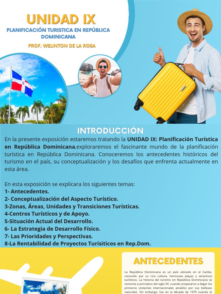 Planificación Turística en RD: Claves y Retos | PDF | Turismo ...