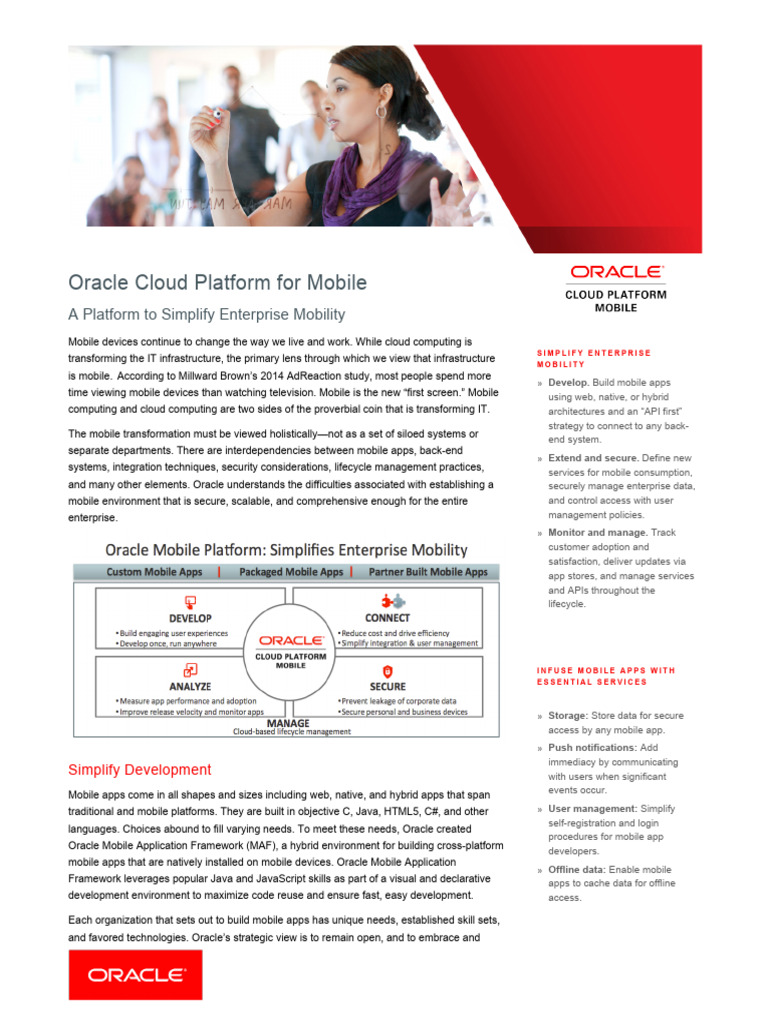 Cloud Platform For Mobile Brief 2715006 | PDF | Mobile App | Cloud Computing