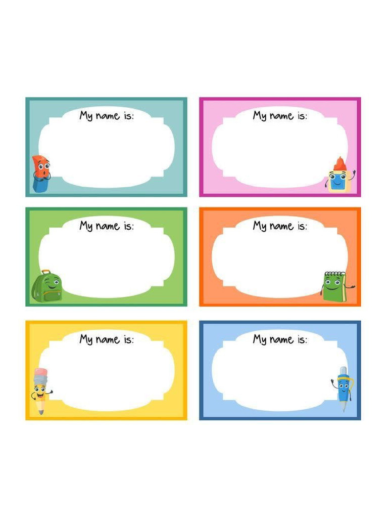Free Border Templates Printable Badge _ Printablee | PDF
